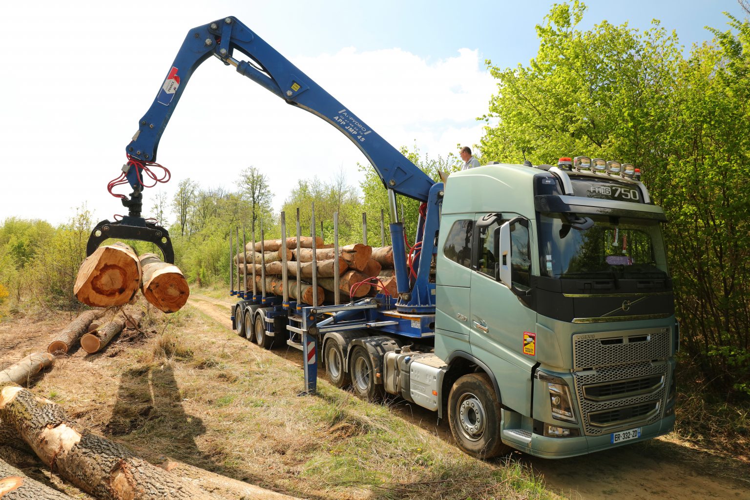 Transport de bois - Transports Du Ponthieu